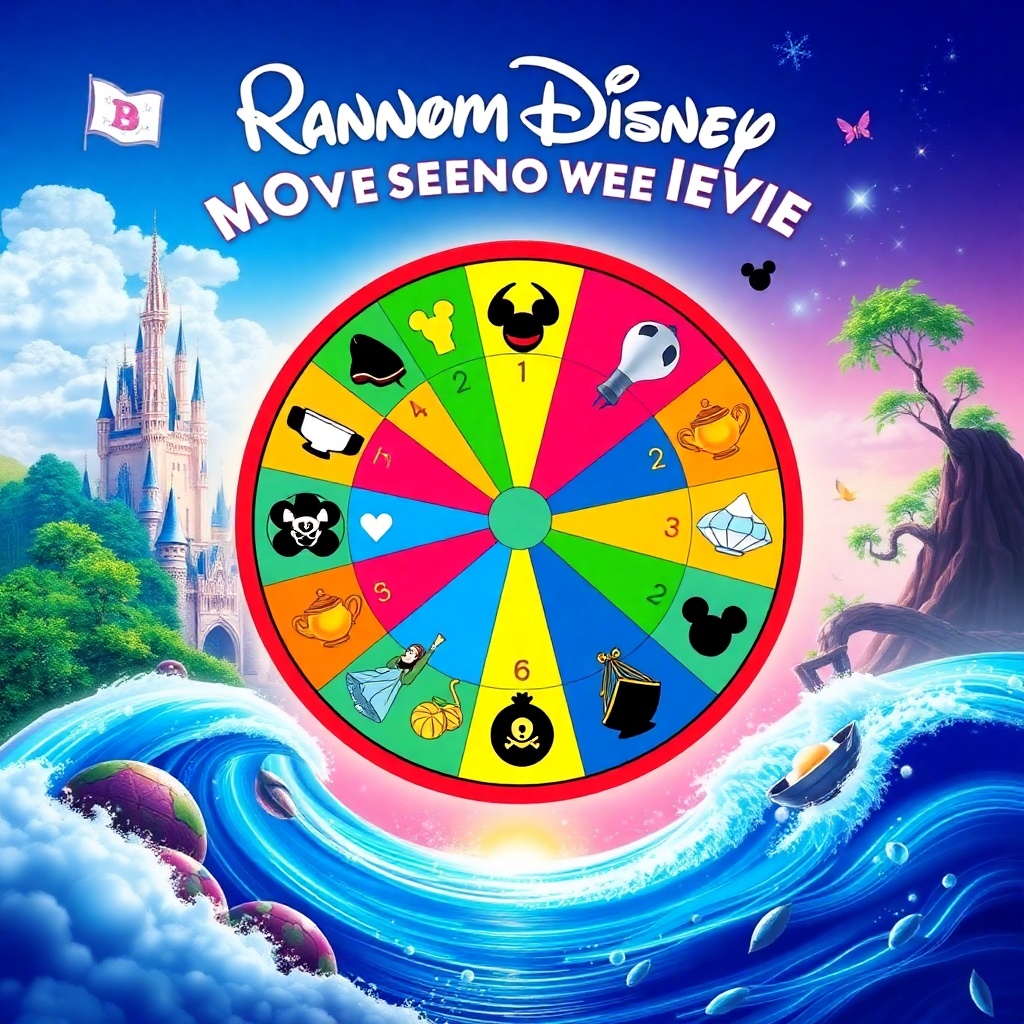 Random Disney Movie Generator Wheel - Axzijh