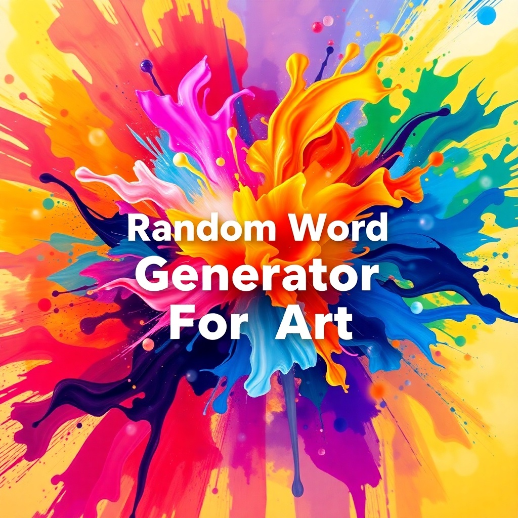 Random Word Generator For Art - Axzijh